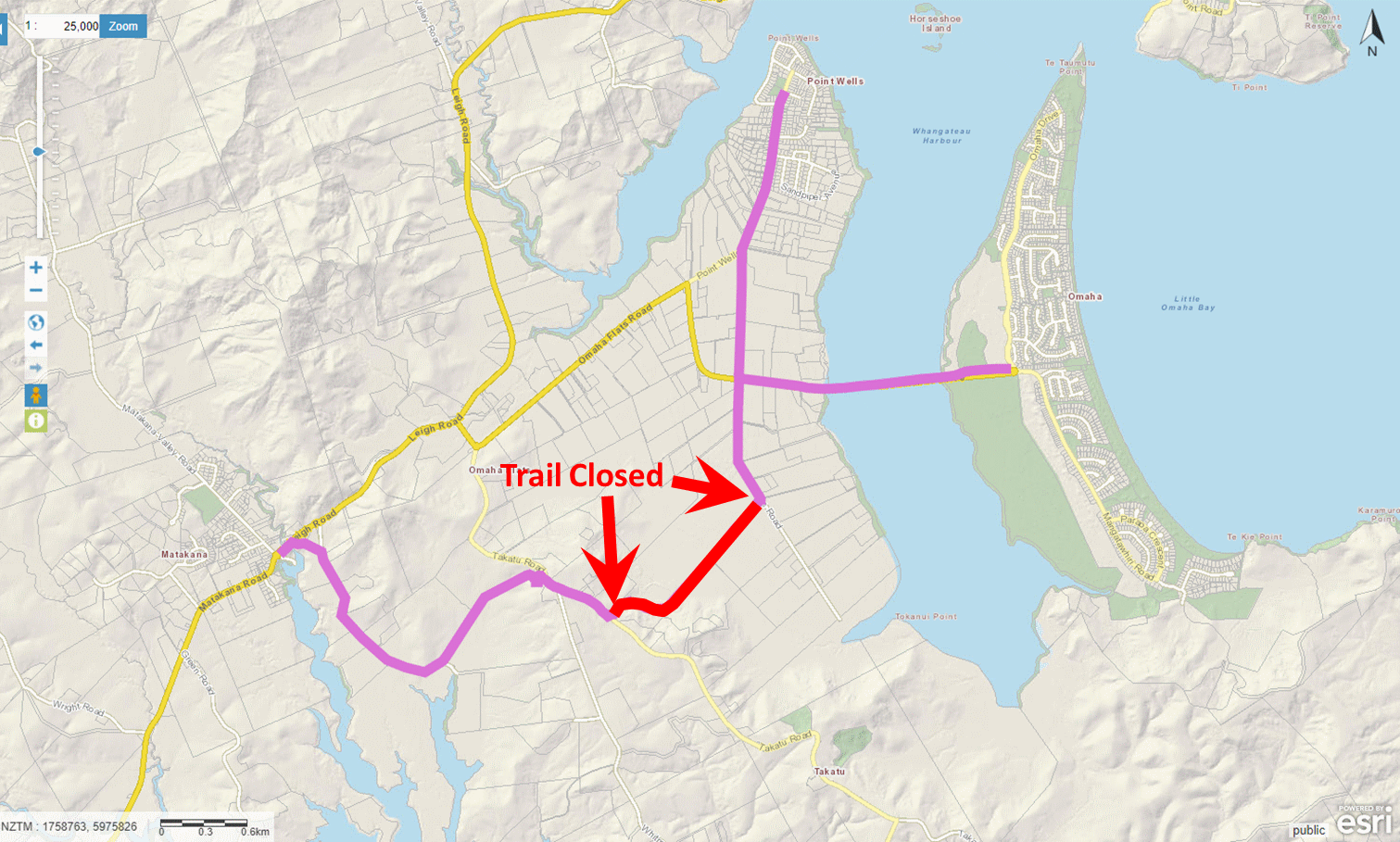 Jones to Takatu Realignment – The Coastal Trail